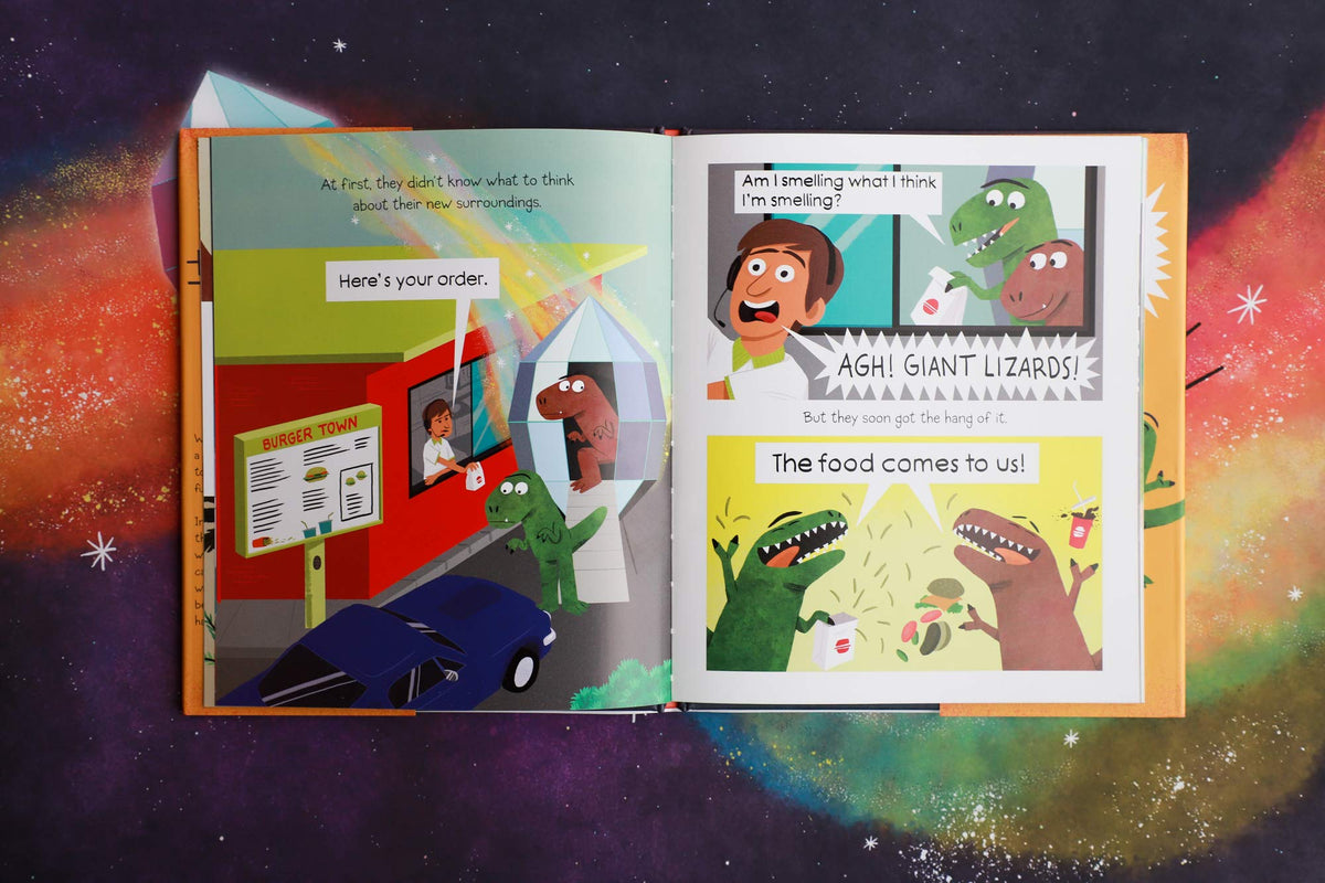 T. Rex Time Machine (Hardcover) | Indie Indie Bang! Bang!